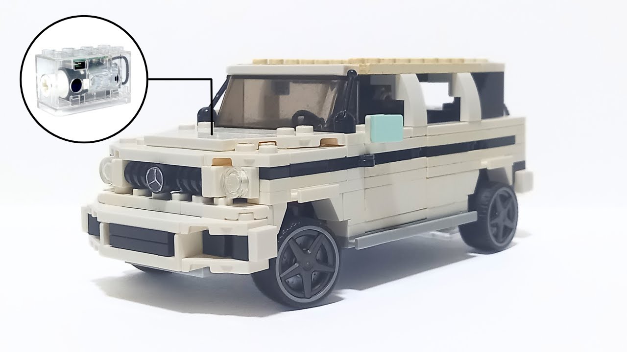 LEGO Working RC Car Mercedes G63 MOC - YouTube