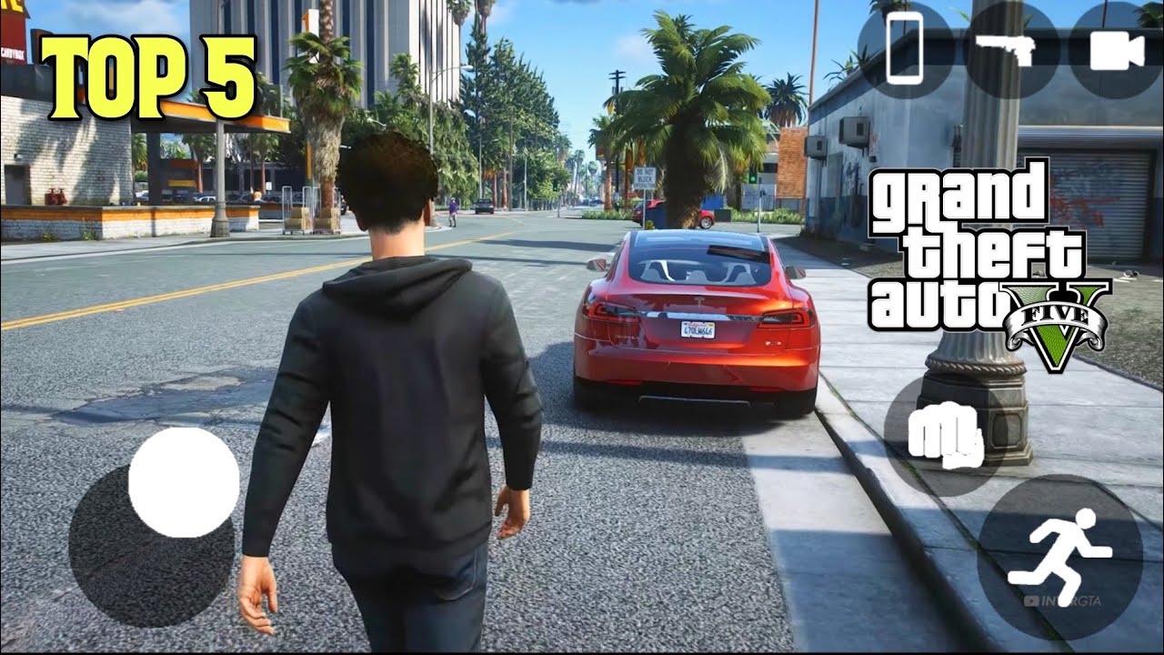 Top 5 Games Like GTA For Android 2022 | Best Open World Games On ...