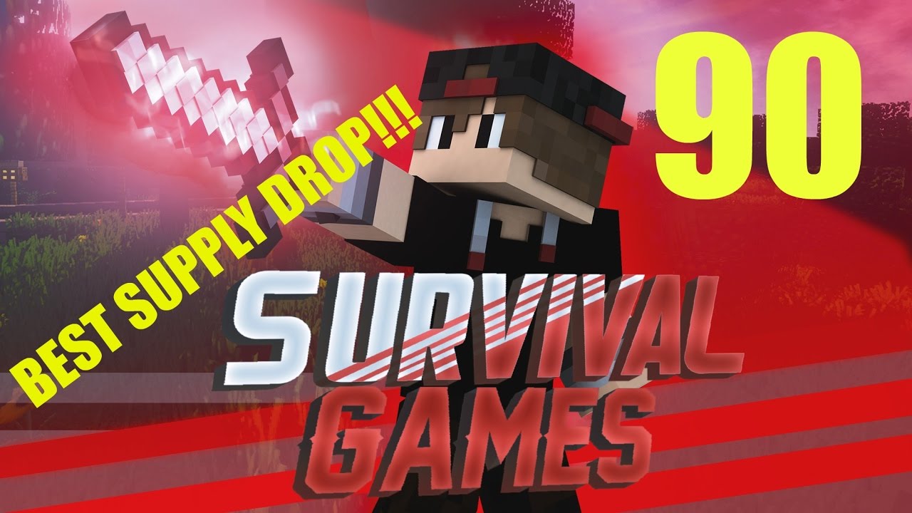 BEST SUPPLY DROP EVER!! | Minecraft Survival Games: EP 90 - YouTube