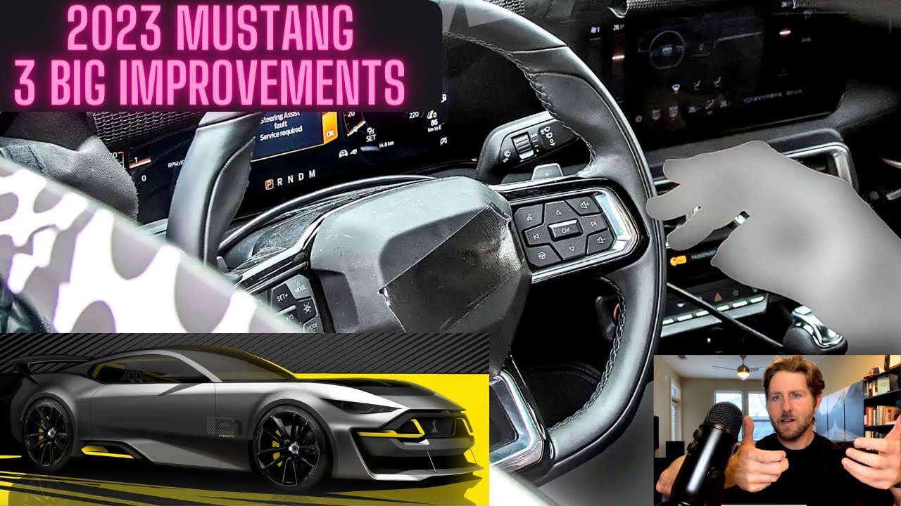 2023 Ford Mustang Interior (3 Big Improvements- S650) - YouTube