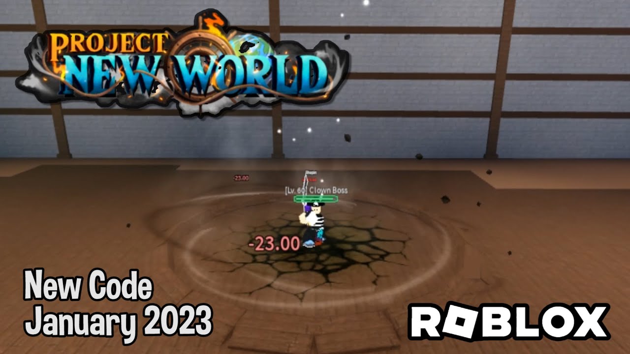 Roblox Project New World New Codes January 2023 - YouTube