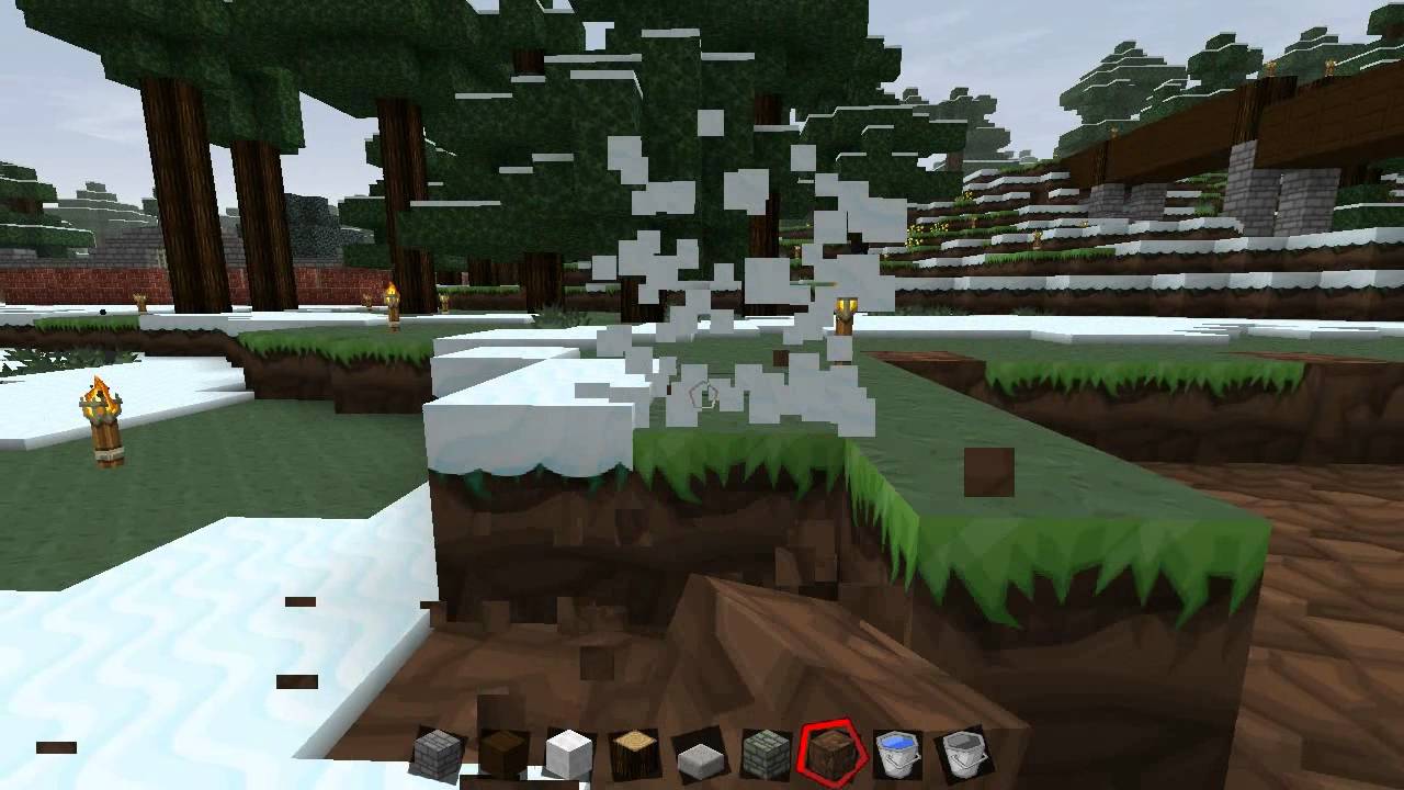 MINECRAFT 16 BIT: The Water Mill (Construction Pt1) - Episode 47 (Let's ...