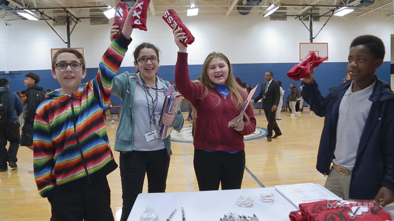 Axxess | Career Fair with Kennedy-Curry Middle School - YouTube