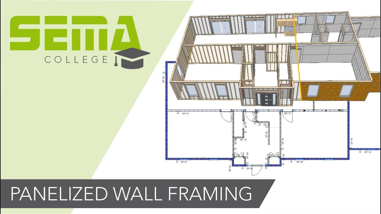 Online course: Panelized Wall Framing - YouTube