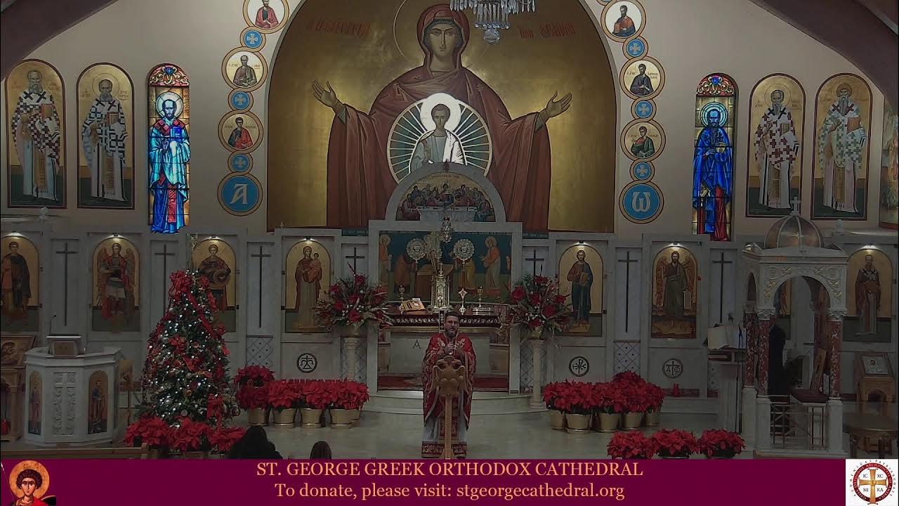The Nativity of Our Lord and Savior, Jesus Christ Orthros and Divine Liturgy - 12/25/24 - YouTube