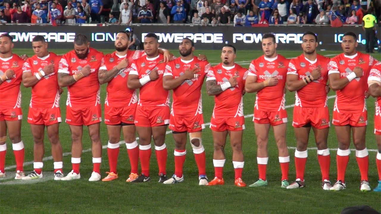 MATE MA'A TONGA | 2016 TEAM | ANTHEM OF THE KINGDOM OF TONGA - YouTube