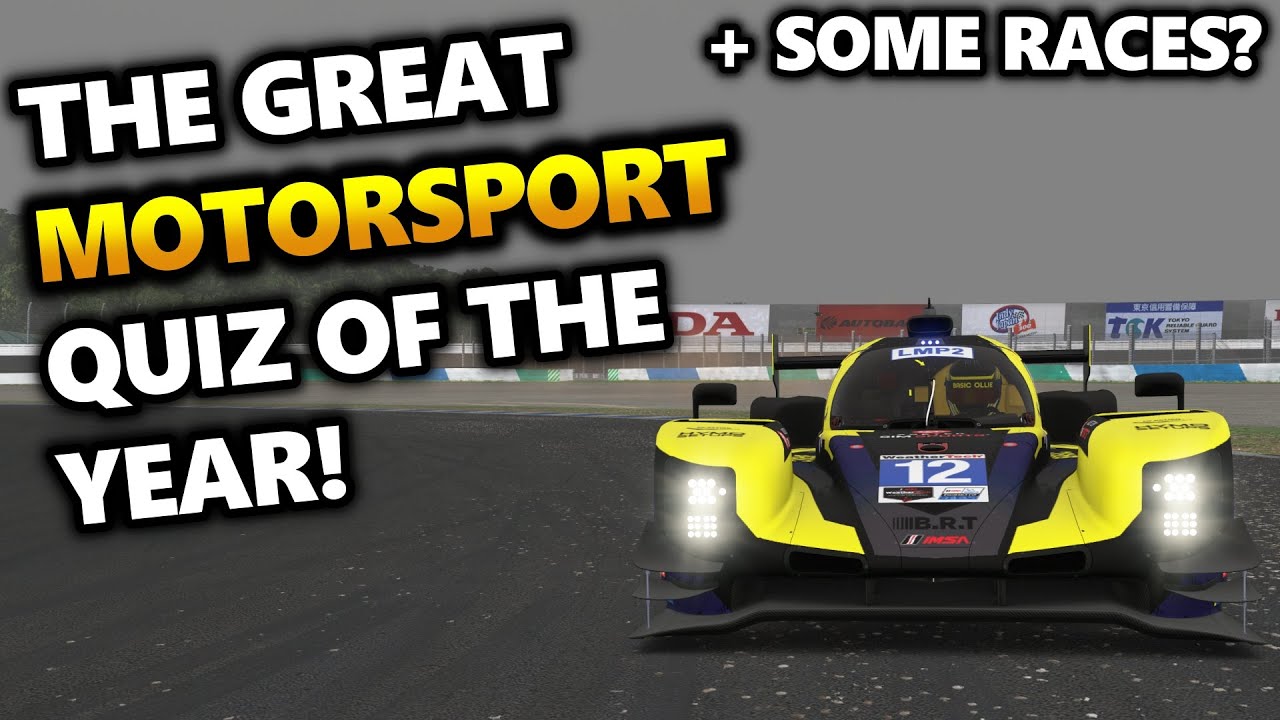 THE GREAT MOTORSPORT QUIZ OF THE YEAR! + Racing Into The New Year - YouTube