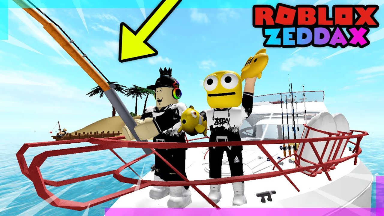 MASUK DUNIA MEMANCING ROBLOX! - Roblox Zeddax - YouTube