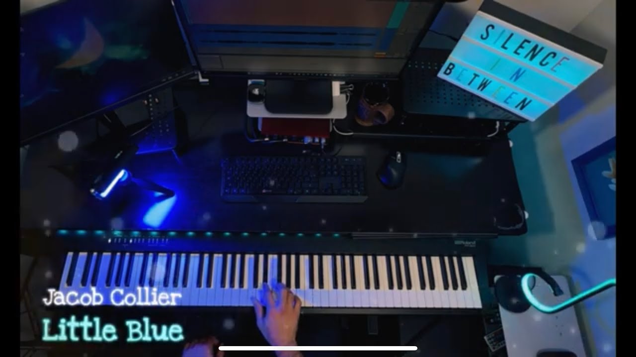 Jacob Collier - Little Blue on Piano - YouTube