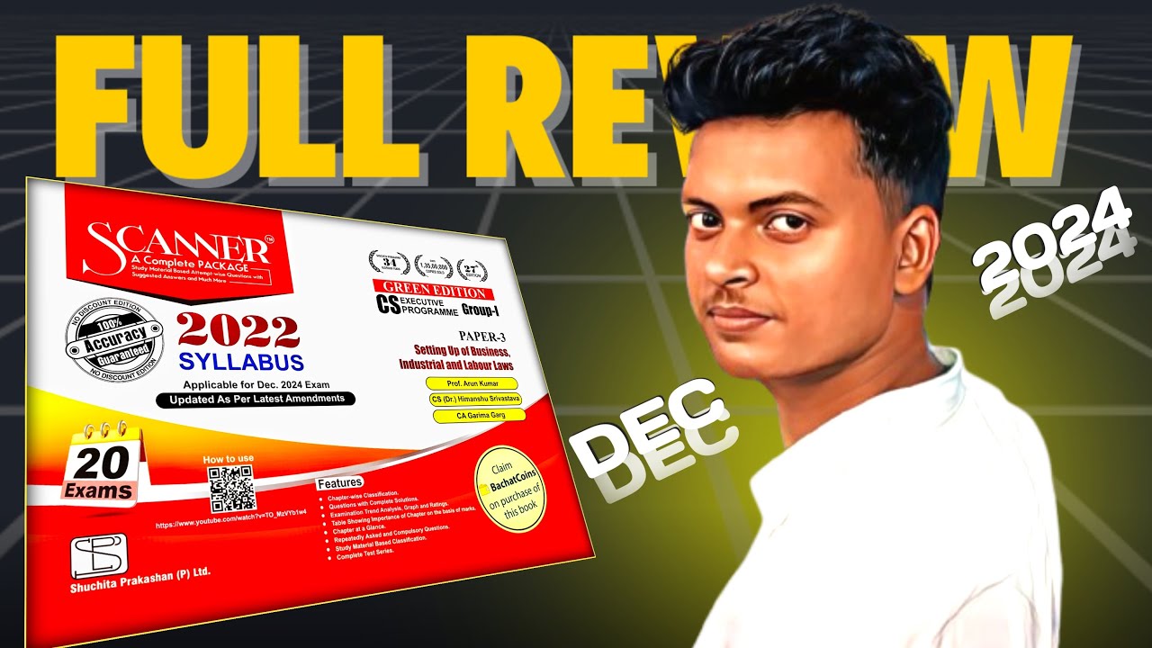 FULL REVIEW SHUCHITA PRAKASHAN SCANNER | ICSI | CS EXECUTIVE SCANNER ...