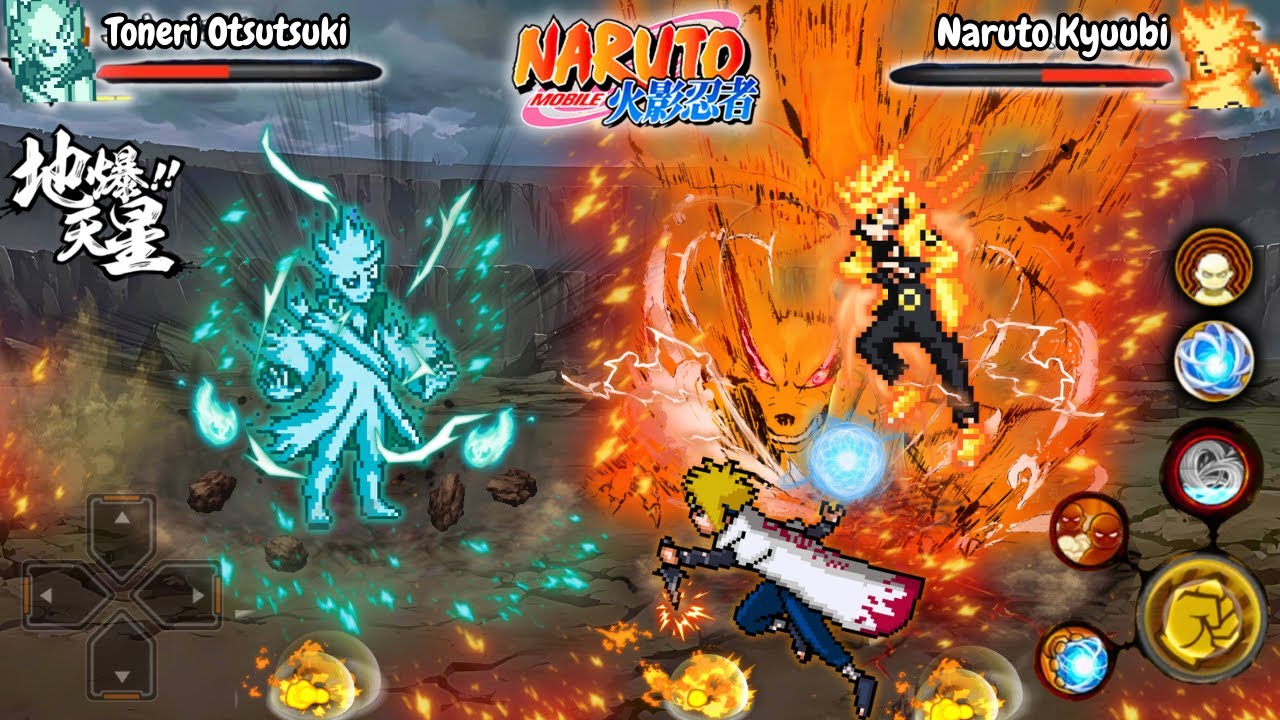 NEW UPDATE‼️ NARUTO MOBILE FIGHTER PIXEL ANDROID OFFLINE - BEST NARUTO ...