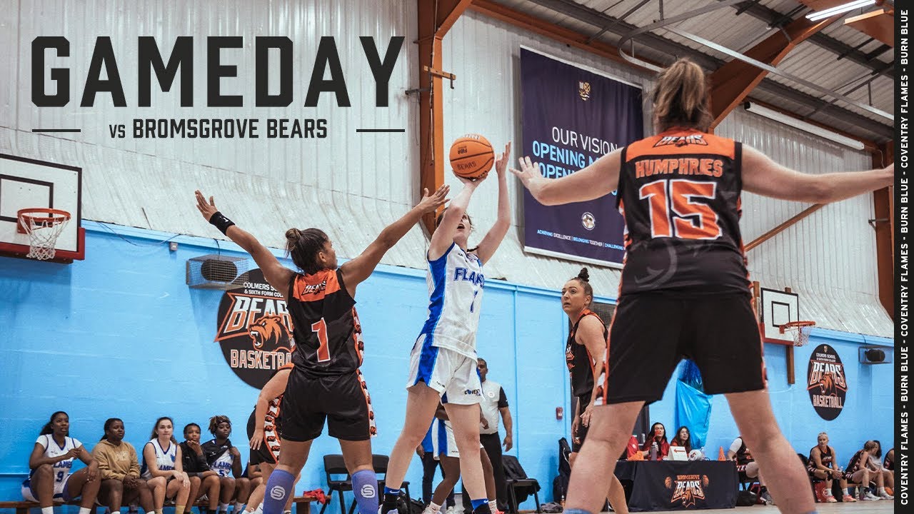 Coventry Flames WBB Vs Bromsgrove - 23/24 Season - YouTube
