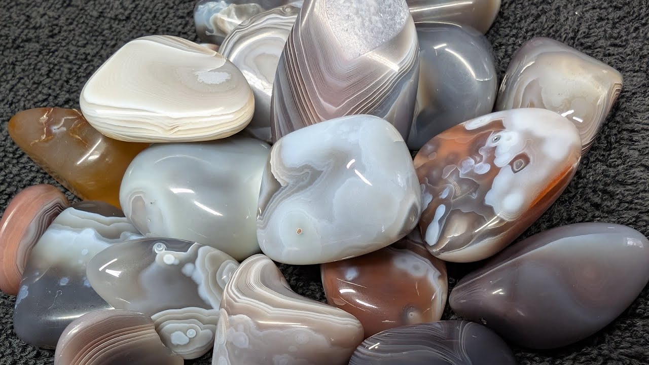 I tumbled Botswana agates for months, and the results were amazing ...