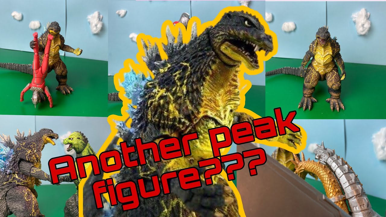 NECA Tokyo SOS Godzilla figure review - YouTube