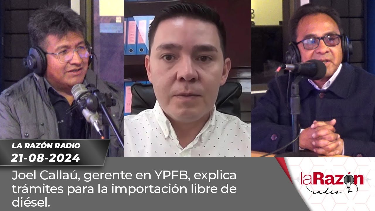 Joel Callaú, gerente en YPFB, explica trámites para la importación ...