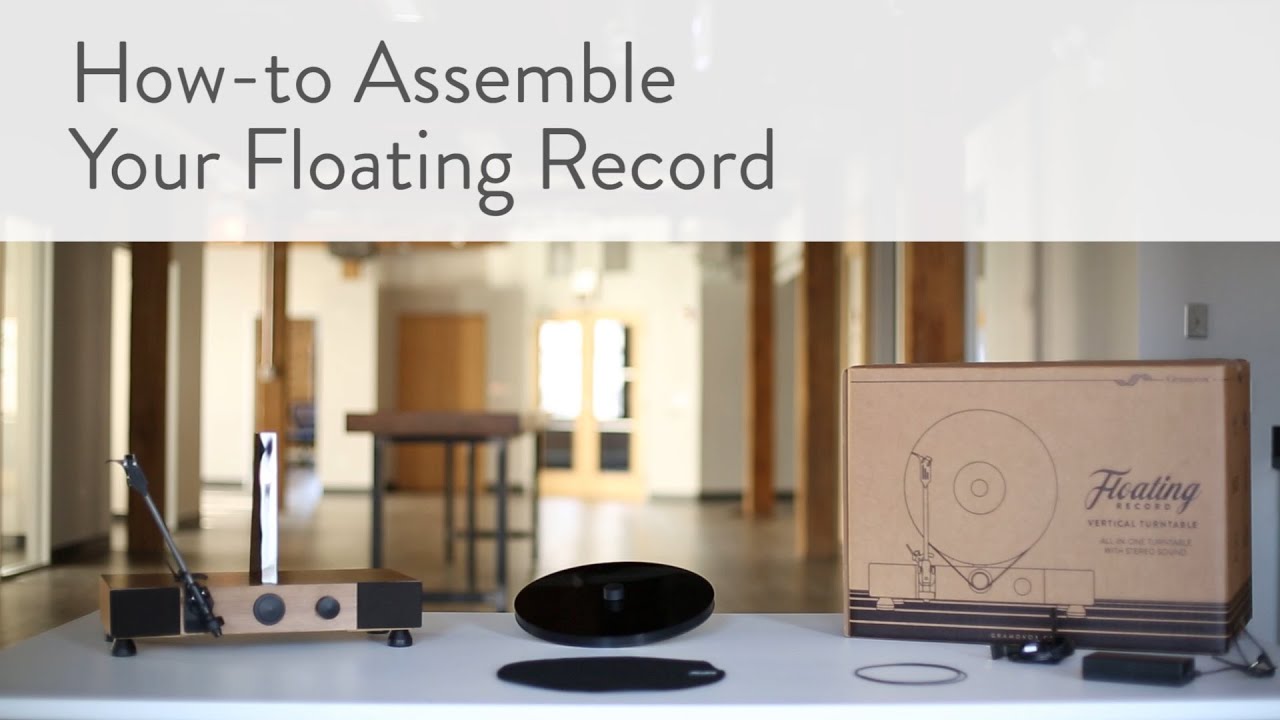 How to Assemble Your Floating Record - YouTube