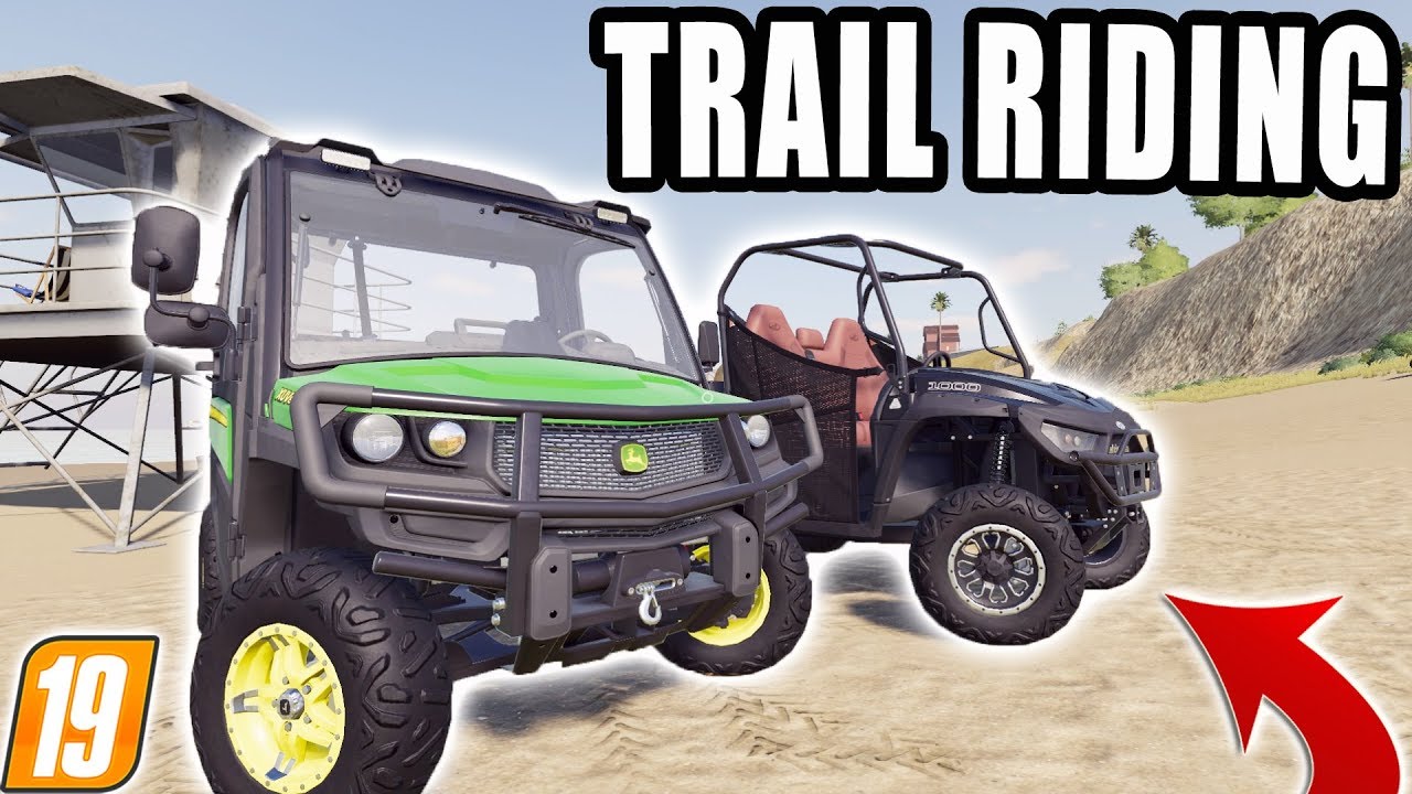 OFF-ROAD EXPLORING FT. JOHN DEERE GATOR! | MULTIPLAYER | FARMING ...