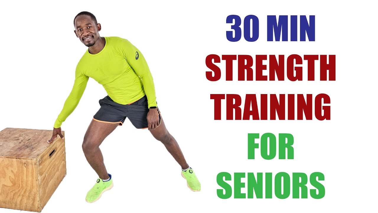 30 Minute Strength Training for Seniors and Beginners at Home (Use A ...