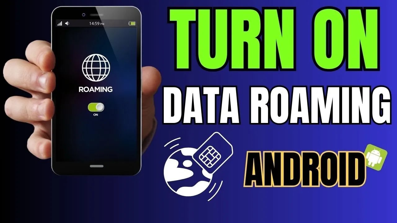 How to Turn ON Data Roaming on Samsung Galaxy Android Smartphone - YouTube