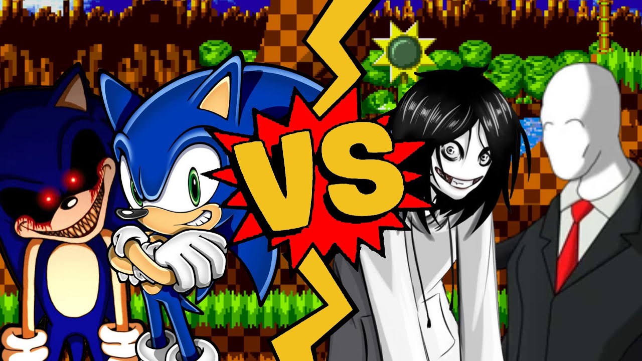 M.U.G.E.N Battles | Sonic.EXE/Sonic vs Jeff the Killer/Slenderman - YouTube