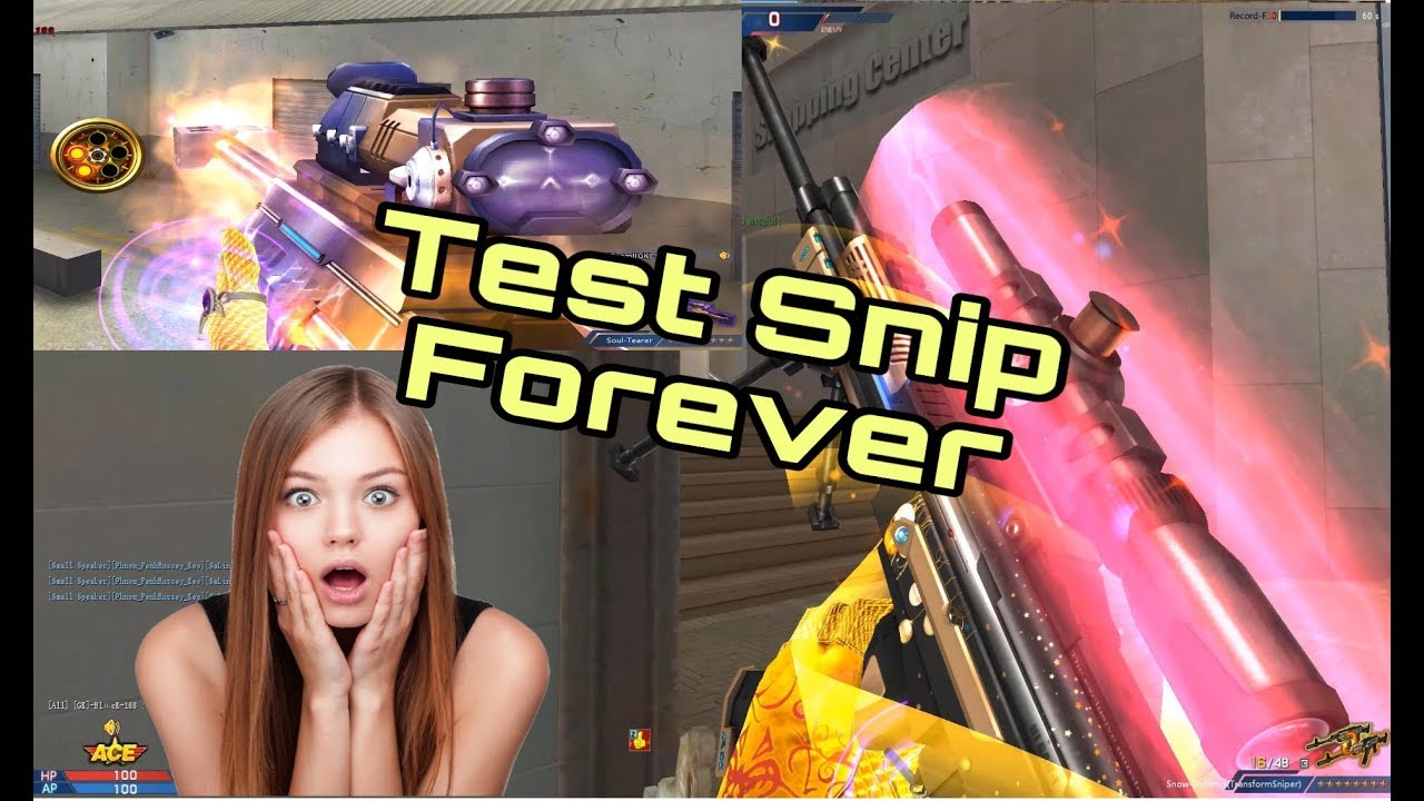 Ak2-Test sniper 🤩/ ប្រៀបធៀបស្នេប Forever ចេញថ្មី 😍 / GamePlay 2020 ...