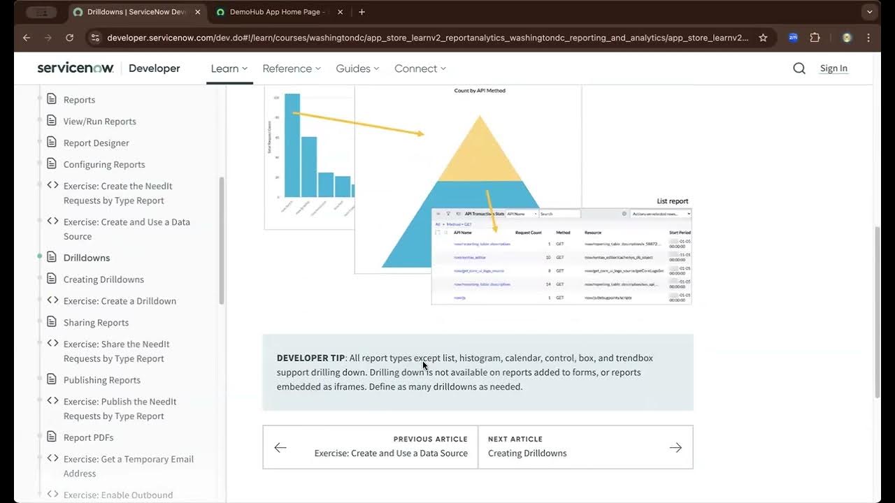 ServiceNow Dashboards and Reports: Drilldowns - YouTube
