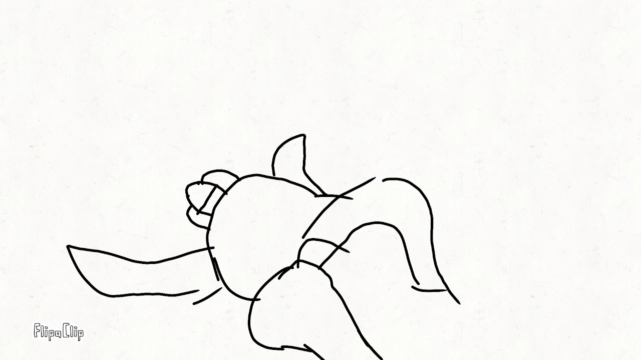 monke fall animation - YouTube