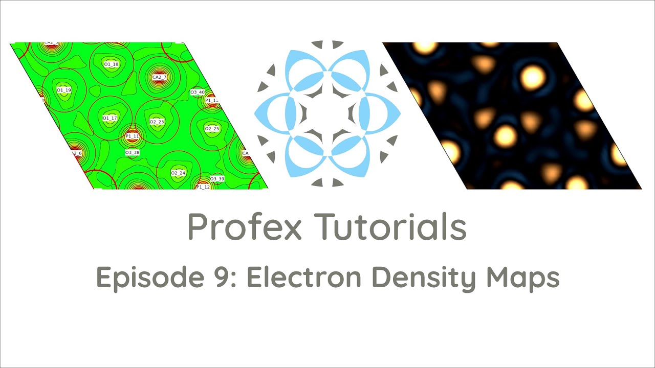 Profex XRD: Electron Density Maps - YouTube
