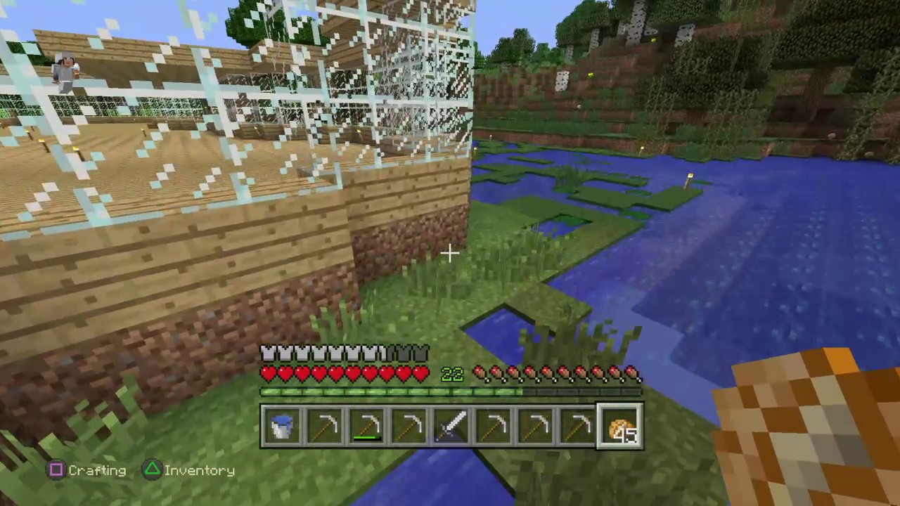 Minecraft: PlayStation®4 Edition: Stalker, Creeper, and Sheep? - YouTube