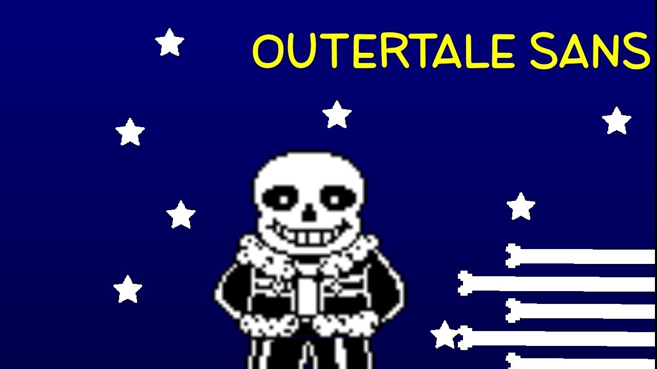 OuterTale Sans fight (Stick Nodes) - YouTube
