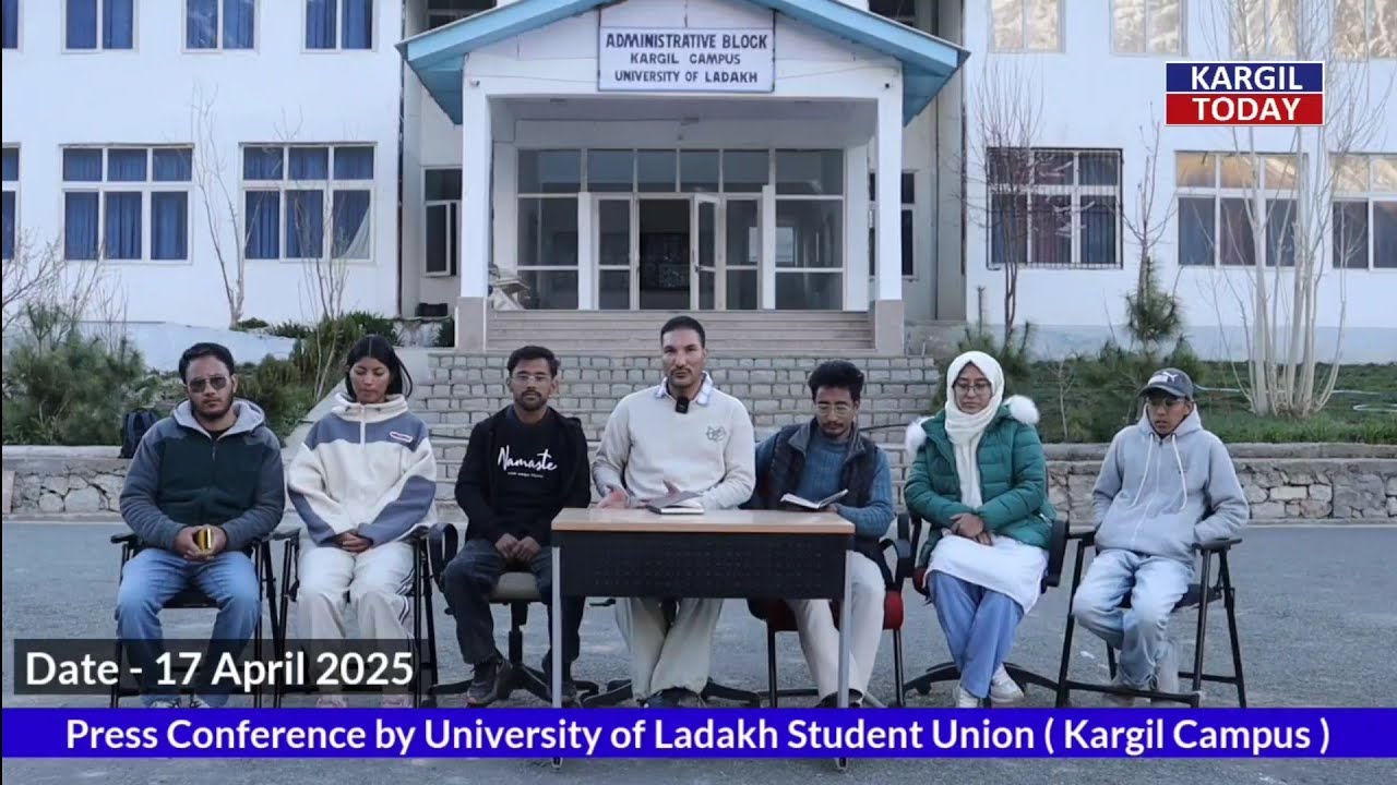 UoL Student Union (Kargil Campus) Holds Crucial Press Conference on ...