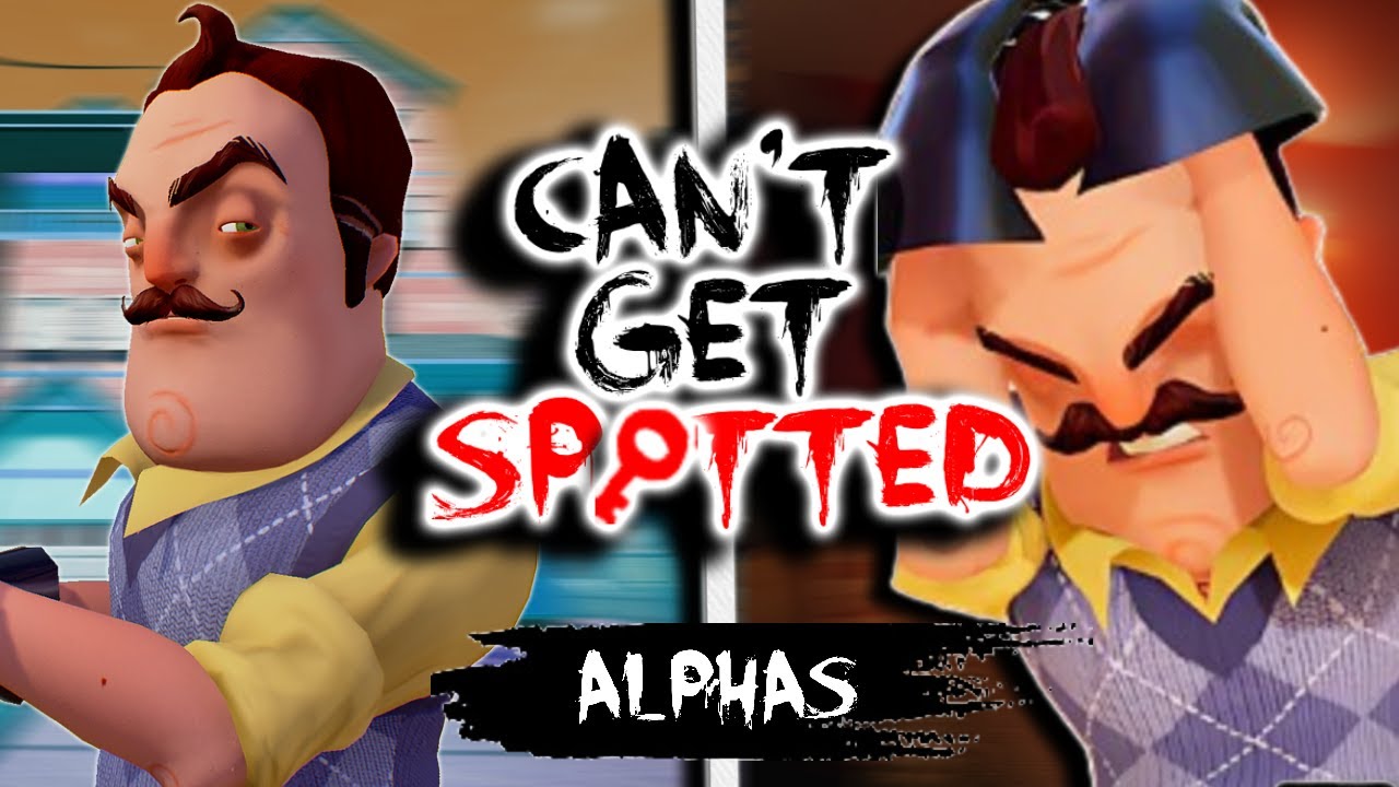 Can I beat Hello Neighbor Without Getting Spotted?? - YouTube
