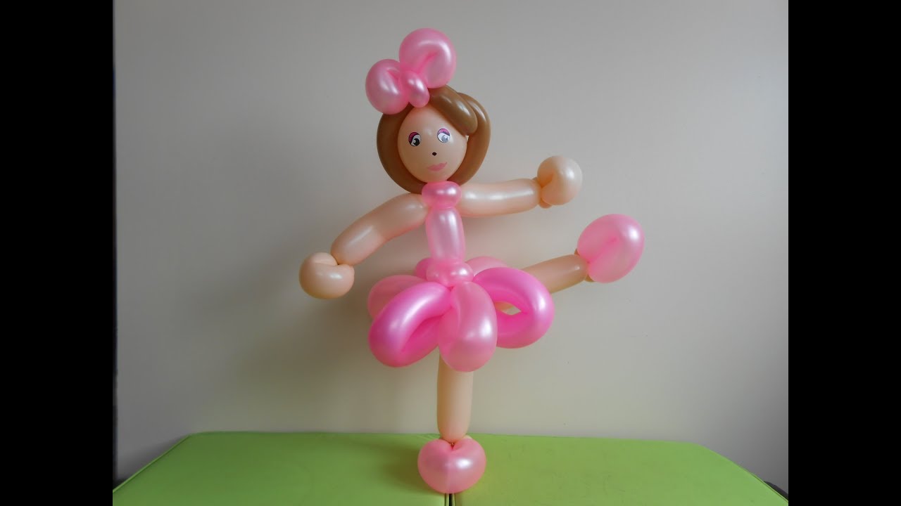 N° 110 " La danseuse" sculpture sur ballons ,globo dancer balloon ...