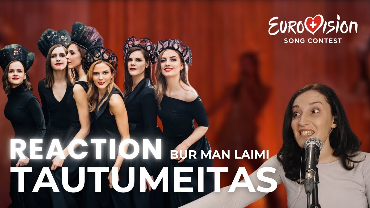 Vocal Coach Reacts to Tautumeitas - Bur Man Laimi | Latvia Eurovision ...