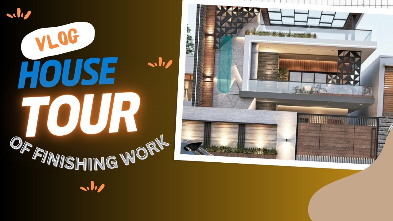 New Building Finishing Work Tour, House Painting Work, #vlogofhouse # ...