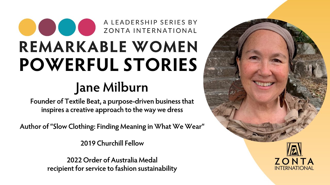 Remarkable Women, Powerful Stories – Jane Milburn - YouTube