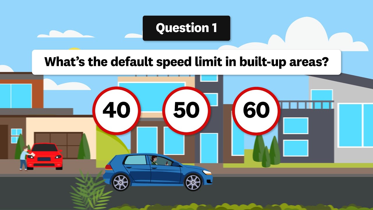 Ultimate Speed Limit Quiz - YouTube