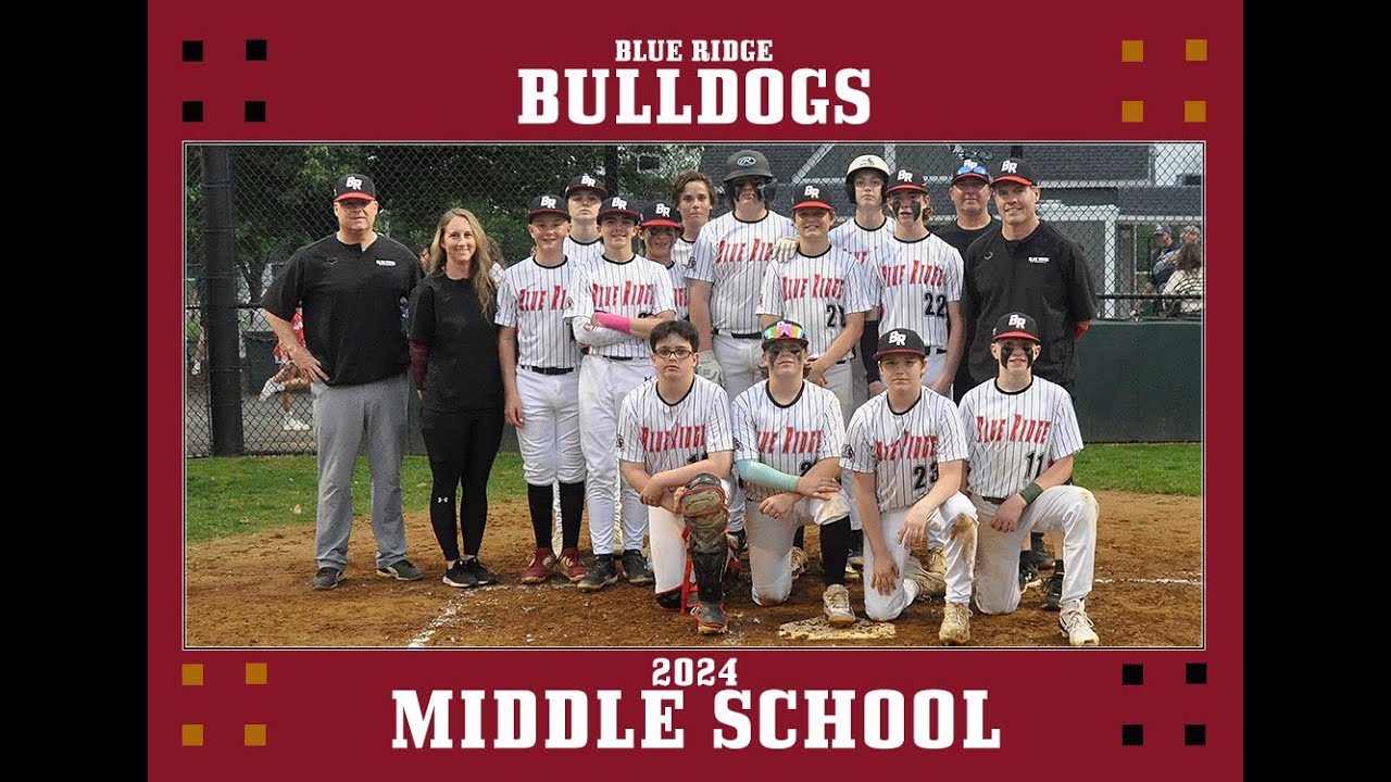 Blue Ridge Middle School Baseball 2024 Highlights - YouTube