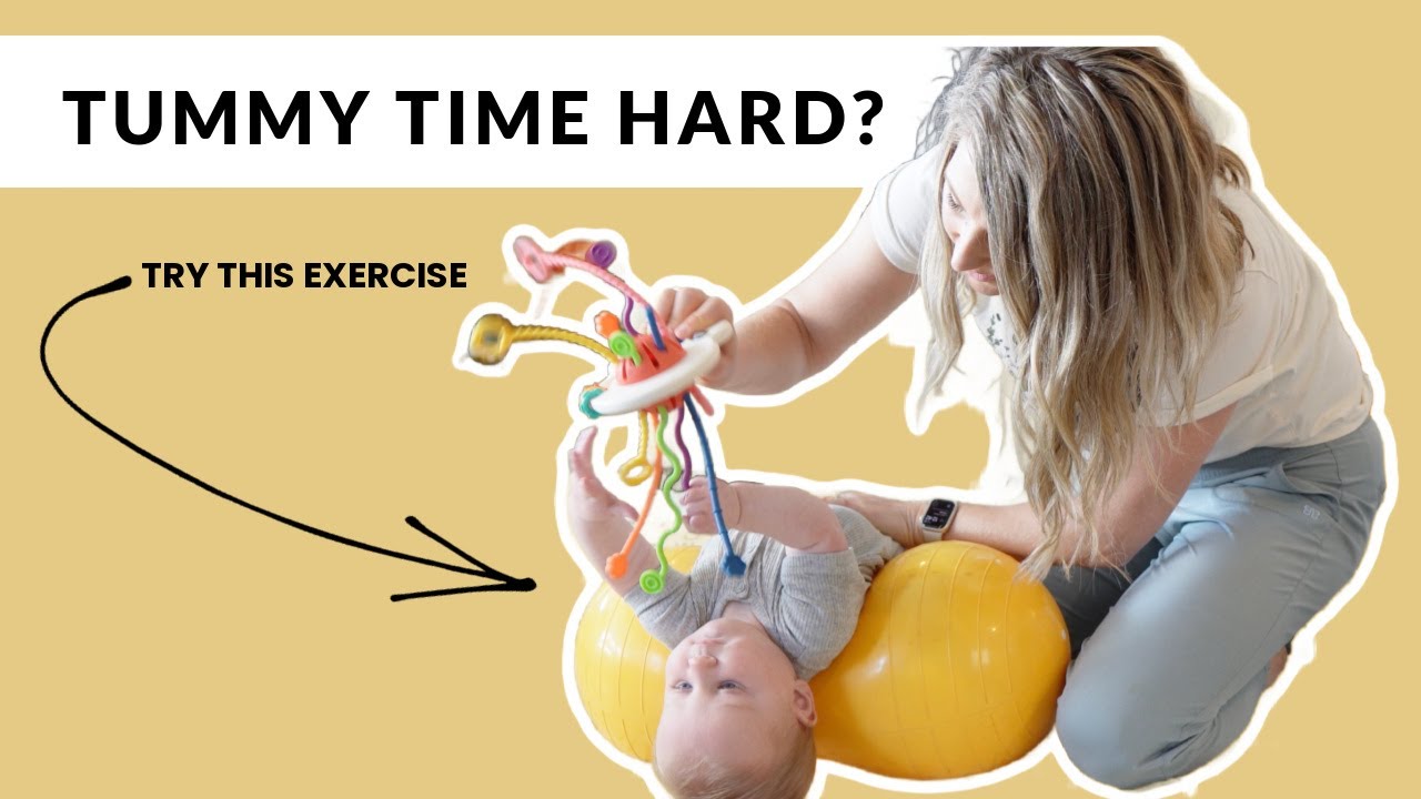 Does Your Baby Have Tummy Time Struggles: Try These Exercises ...