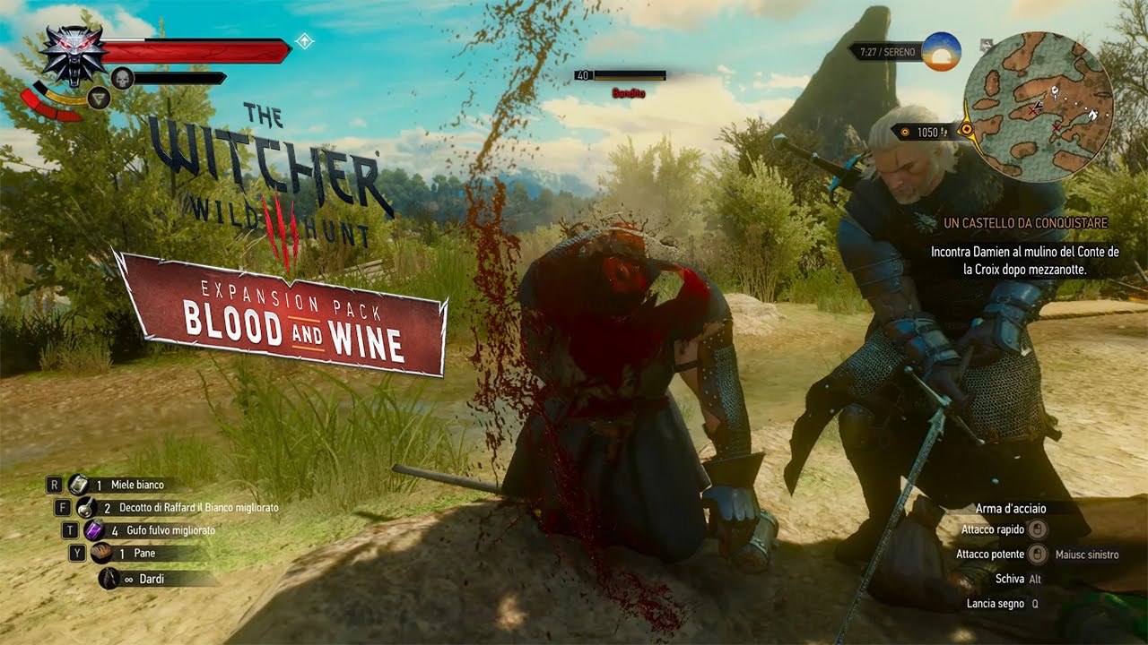 The Witcher 3 Blood and Wine going around the map Max setting Gtx 970 ...