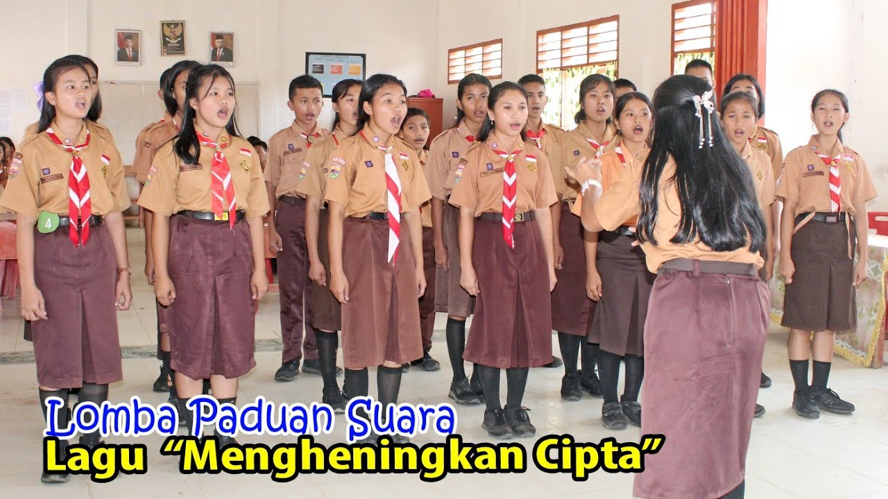 🔴 Penampilan X MIA-1 Lomba Paduan Suara Lagu "Hening Cipta" Hari Sumpah ...