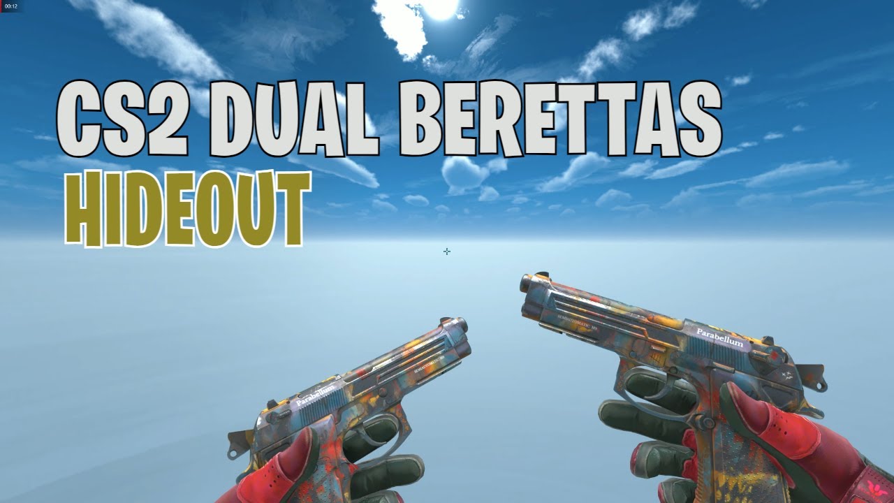 Dual Berettas Hideout (Field-Tested) | CS2 Skin Showcase #635 - YouTube
