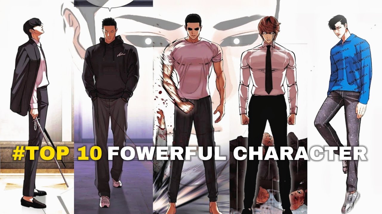 lookism 2 generation top 10 powerful 🔥 character ranking video #lookism ...