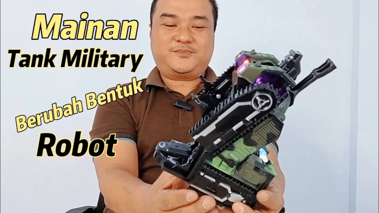 Mainan mobil tank berubah robot - mainan robot berubah jadi mobil tank ...