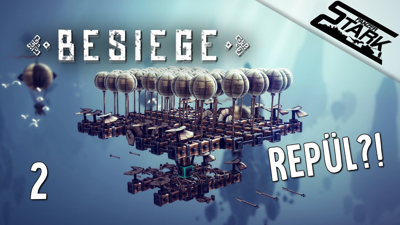 Besiege - 2.Rész(Nehezen, De Repülünk!) - Stark - YouTube