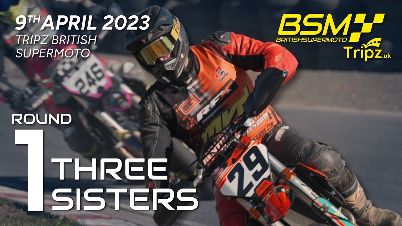 Round 1 of the 2023 Tripz British Supermoto - YouTube