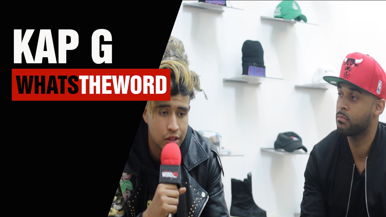 Kap G "I Thought I was going to the NBA before Rap" | @AndreReports ...