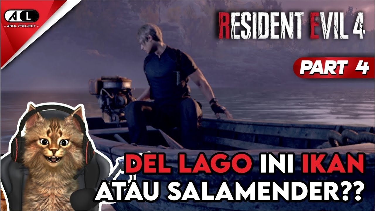 Ikan Atau Salamander sih!! - Resident Evil 4 Remake - Part 4 - YouTube