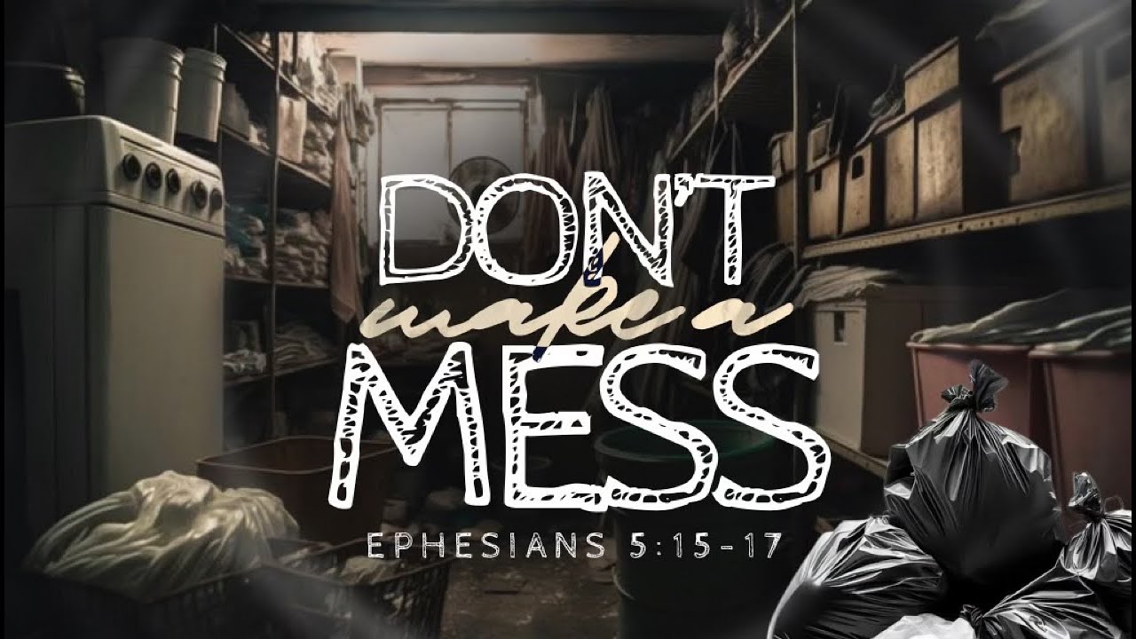 Don't Make A Mess | Dr. Aaron McNair, II - YouTube