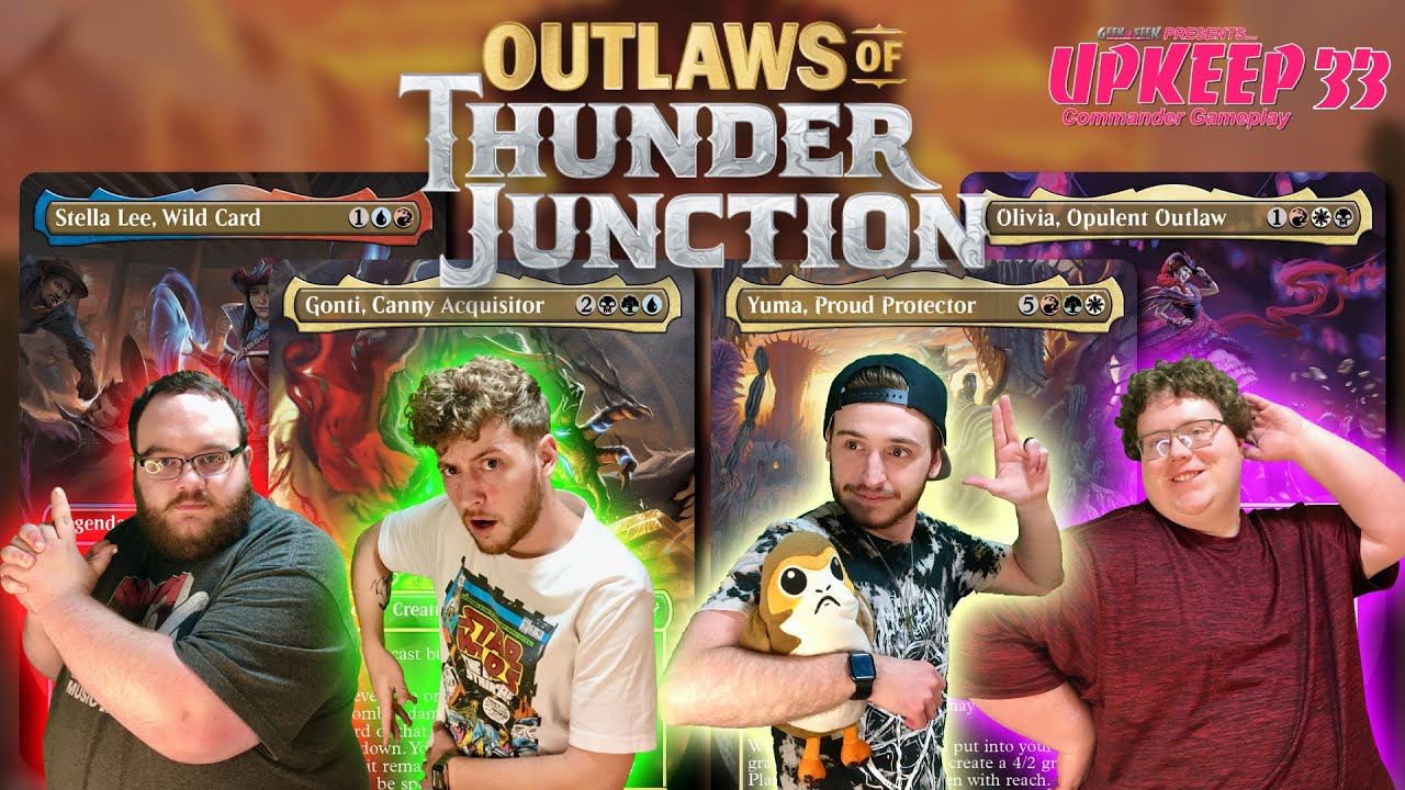 OUTLAWS OF THUNDER JUNCTION (Commander Gameplay) Upkeep #33 (Olivia ...